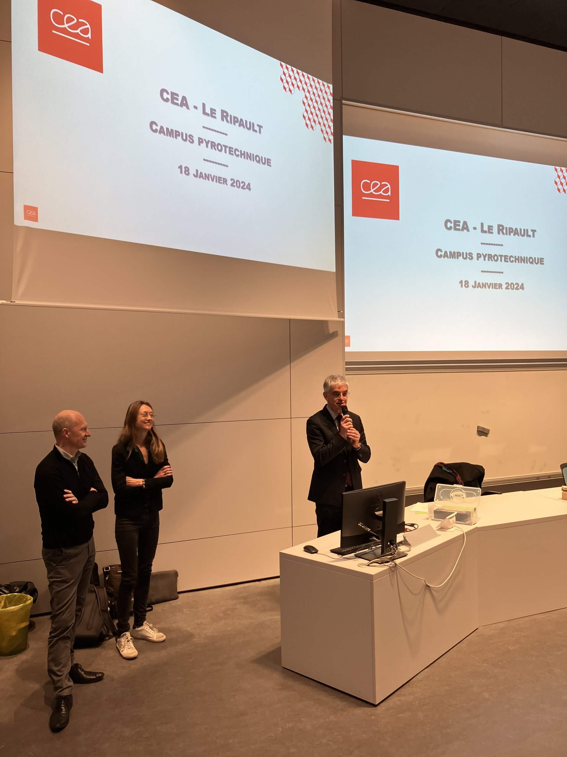 4ème Conférence « métiers de la pyro » – CEA - Campus Pyrotechnie du Futur
